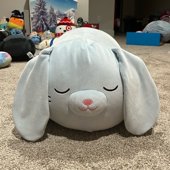Squishmallows | Toys | Buttons Baby Blue Bunny Sleepamallows Htf ...